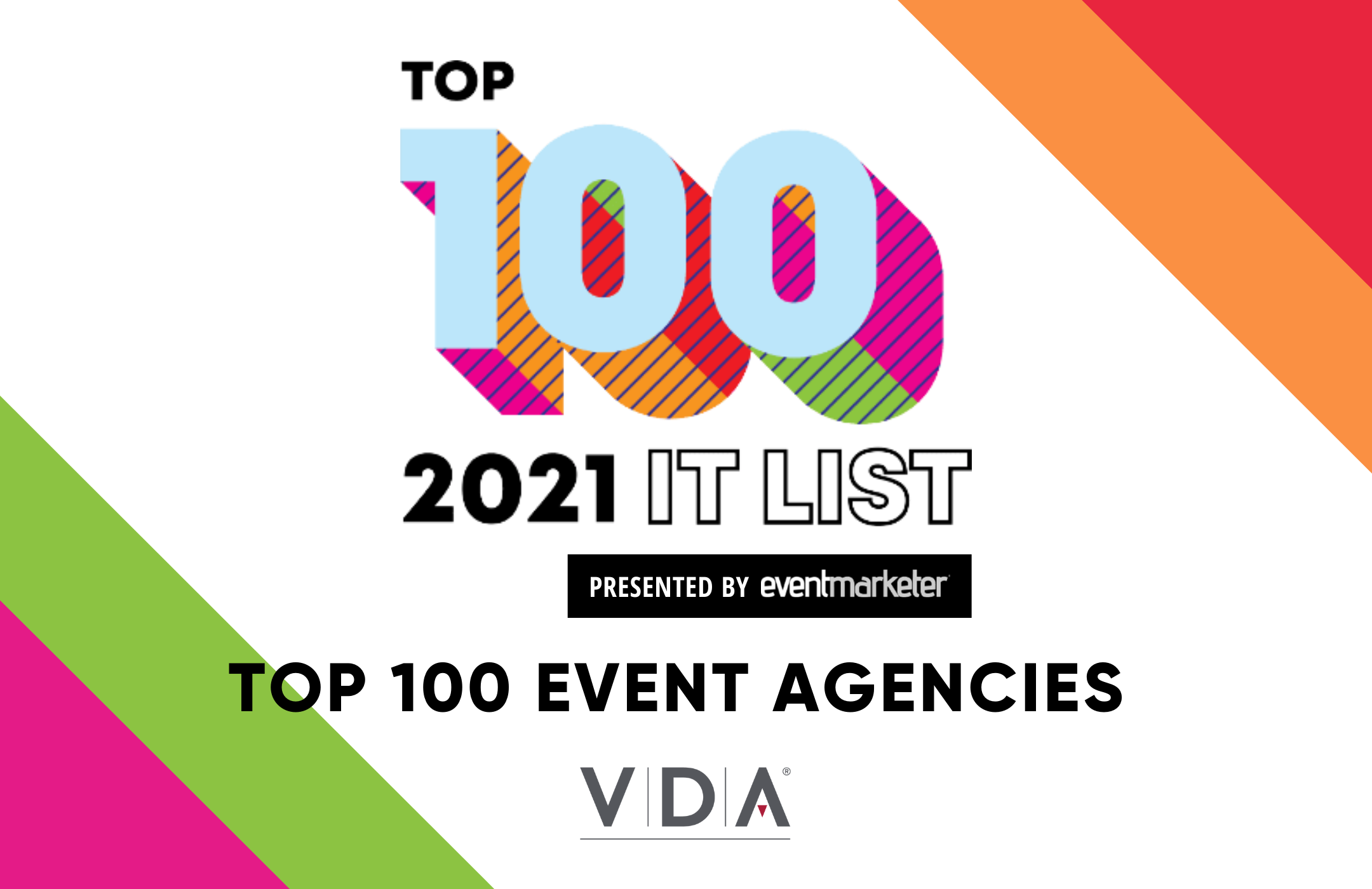 VDA named among Event Marketer's Top 100 Agencies, 2021 It List - VDA ...